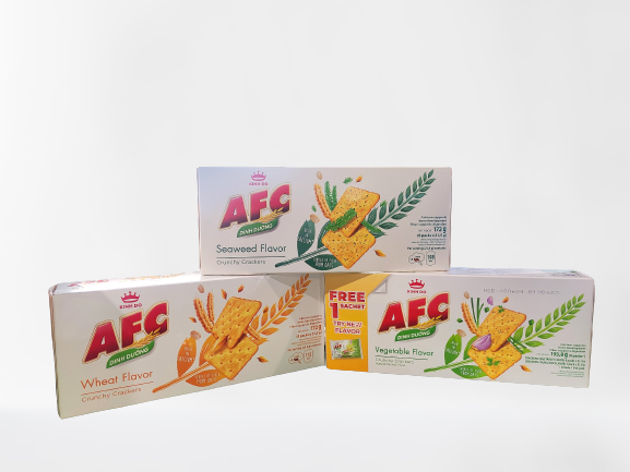 KINH DO - AFC Crunchy Cracker - Vegetable, Wheat, Seaweed Flavours ...