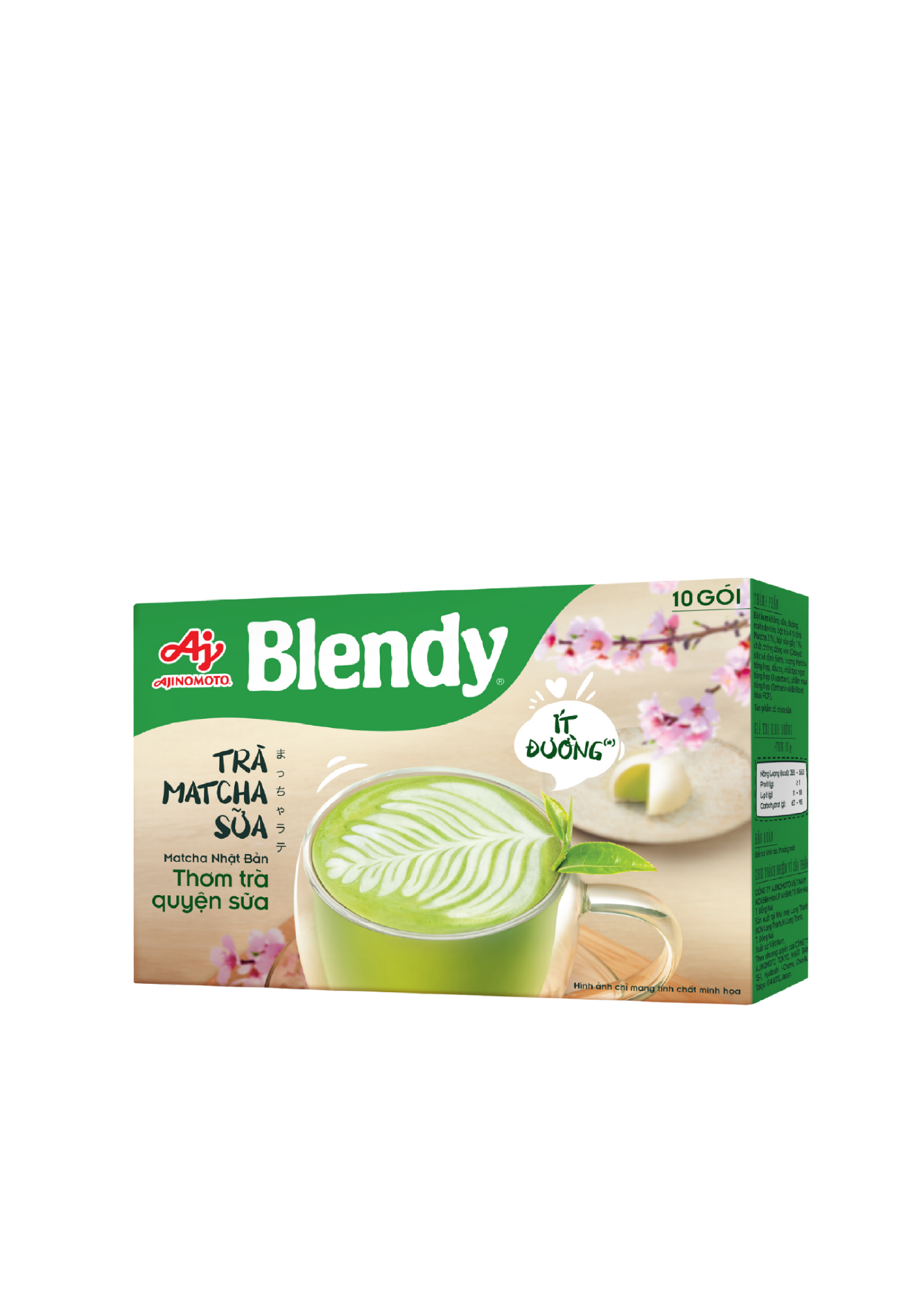 Blendy 3 in 1 Instant Milk Tea Matcha, Royal & Roasted Rice Matcha Tea ...