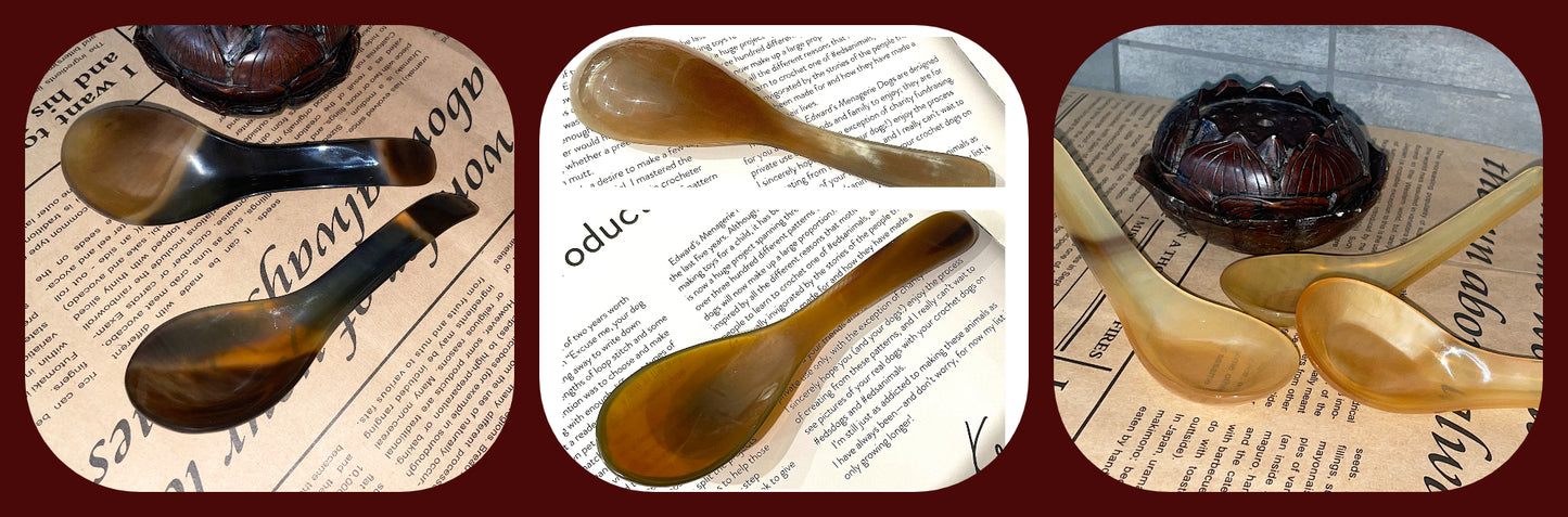 Handcrafted Vietnamese Buffalo Horn Spoon – Vietsway.com