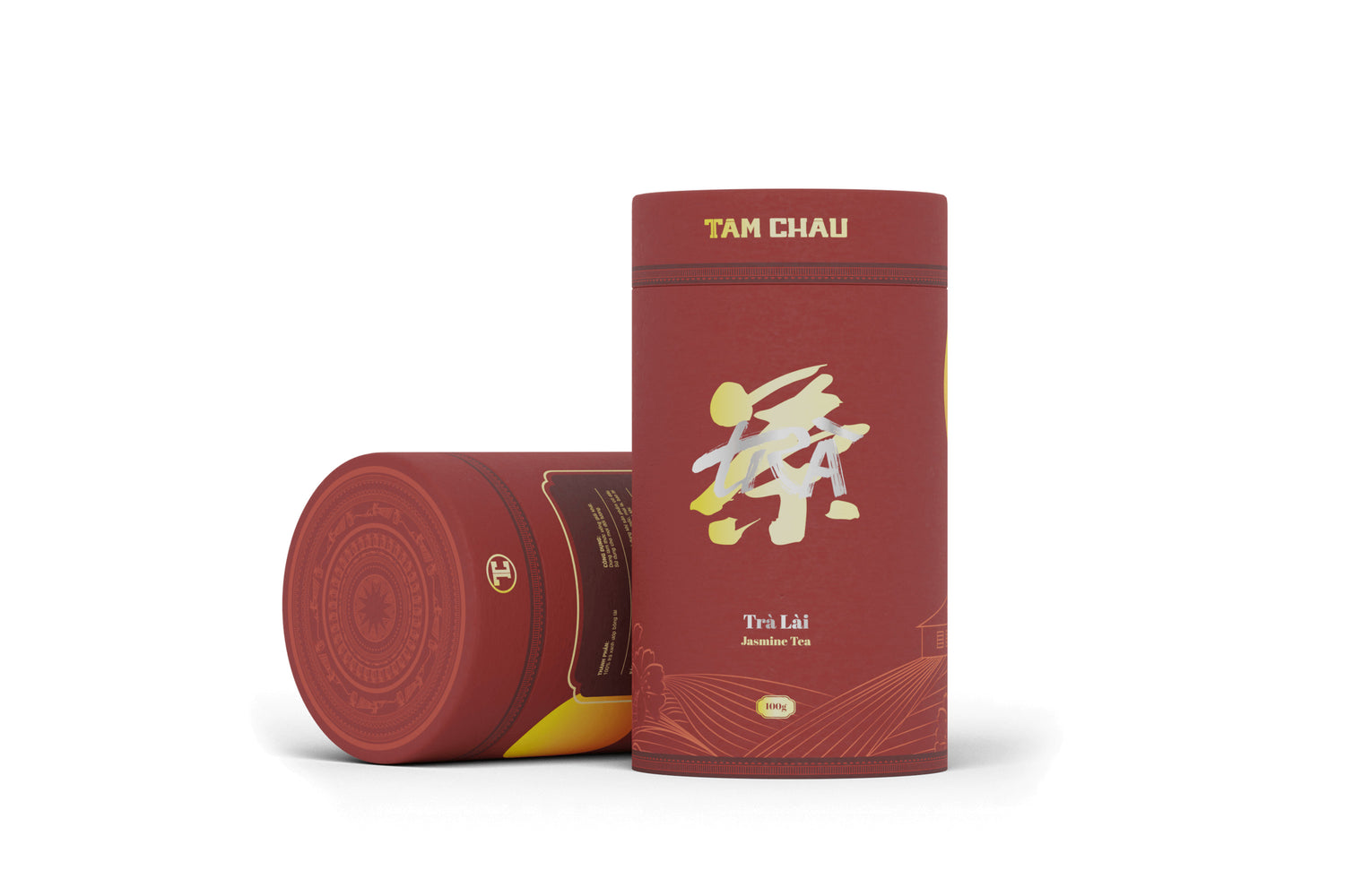 Tam Chau - Jasmine Tea & Fish Hook Green Flavours Vietnamese Tea 100g ...