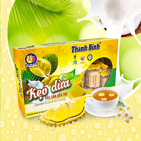 Thanh Binh Vietnamese Coconut Candy -Vietnam Ben Tre ’s Specialties ...